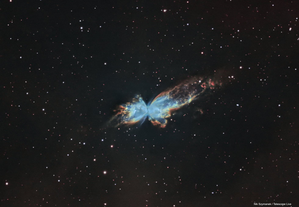 NGC 6302 with CHI-1 | Telescope Live